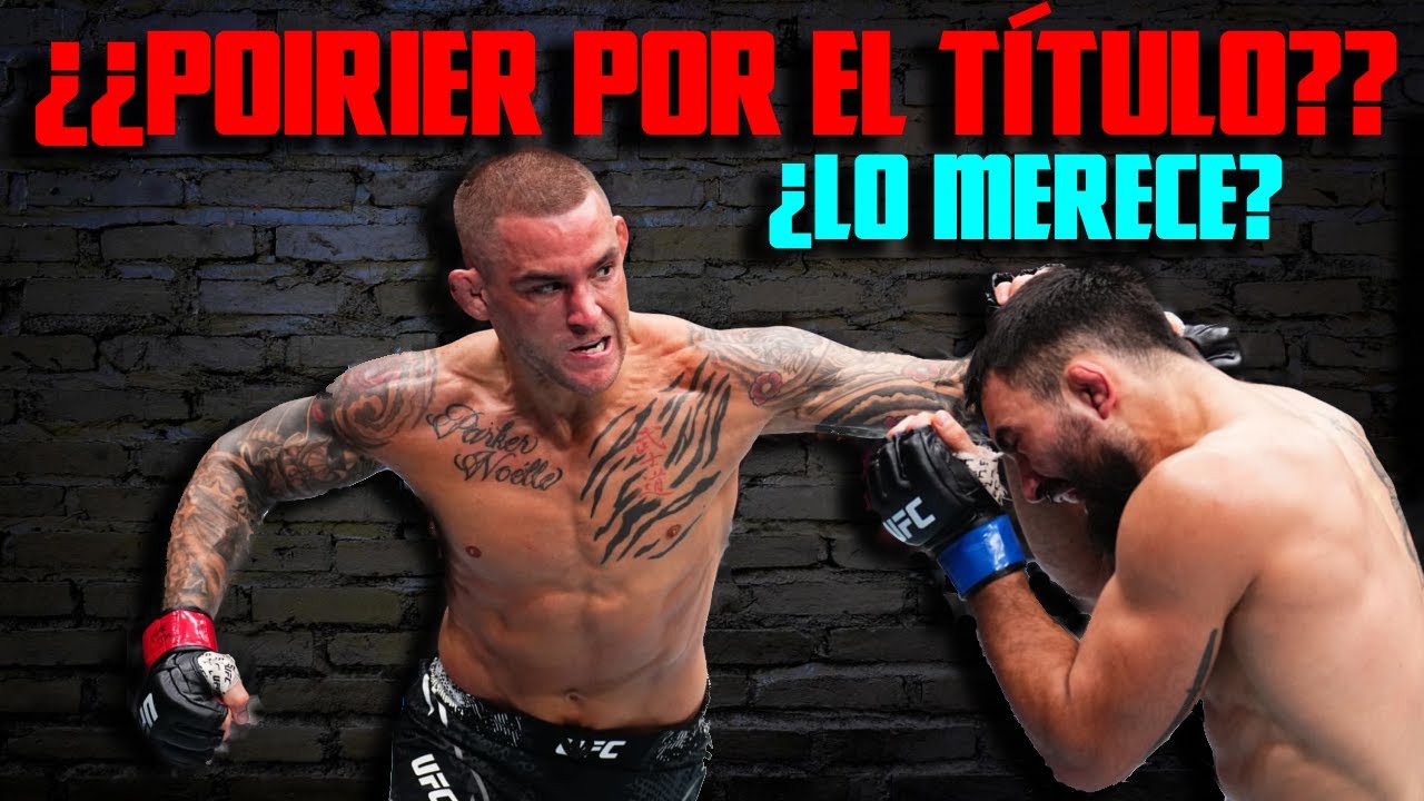 POIRIER por EL CINTURÓN?? // UFC 300 DECISIVO para el próximo RETADOR ...