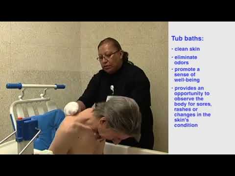 The Nursing Assistant: Techniques in Bathing -- Tub Bath, Shower, Shampoo and Perineal Care