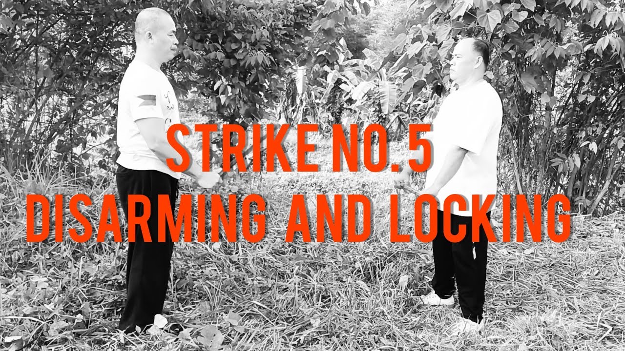 Arnis | Strike no.5 | Disarming and locking technique - YouTube