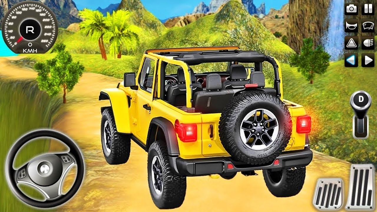 Off-road Hill Forest Car Driving simulator 3d Android walkthrough ...
