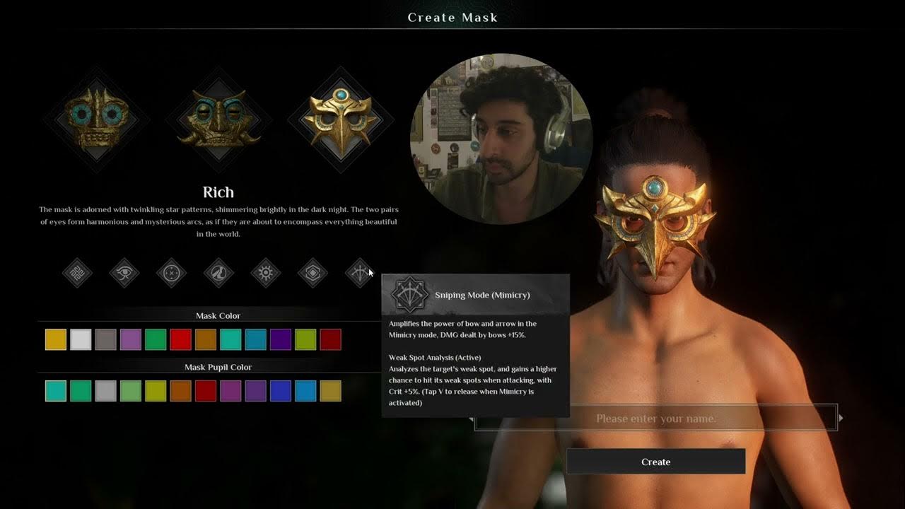 Making my character and selecting my class in SOULMASK - YouTube