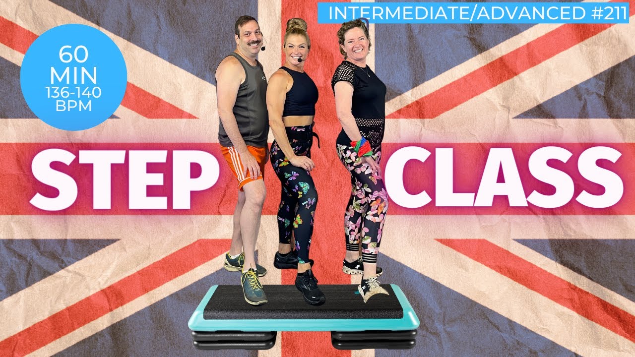 THE QUEEN OF STEP WORKOUTS !!! Intermediate to Advanced STEP AEROBICS #211 - YouTube