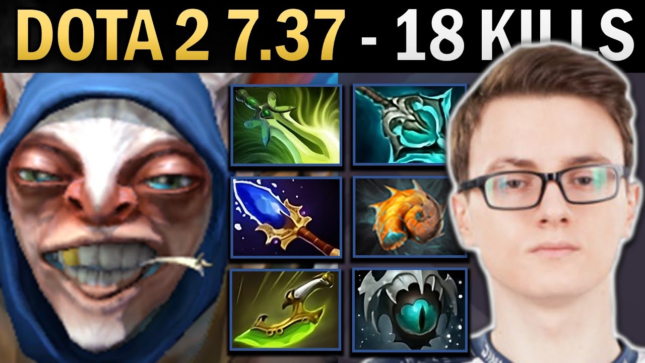 Meepo Gameplay Miracle with Dispenser and Skadi - Dota 2 7.38 - YouTube