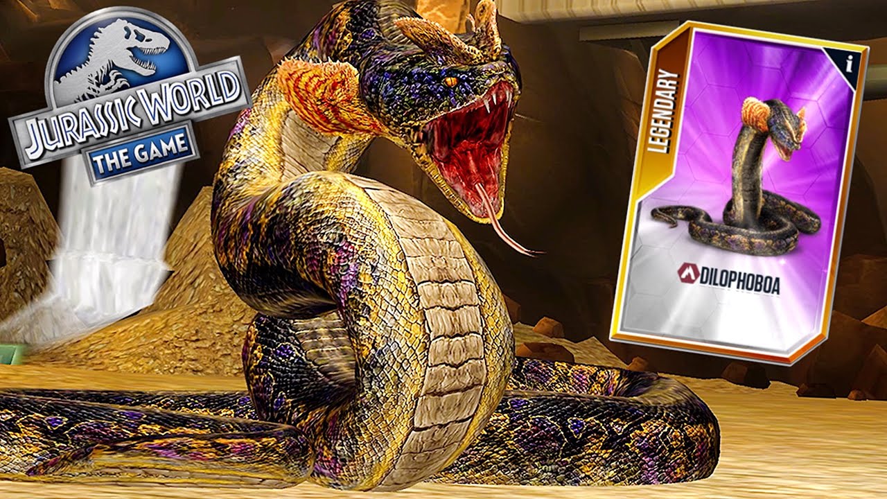 Jurassic World: The Game EP625 DILOPHOBOA - YouTube