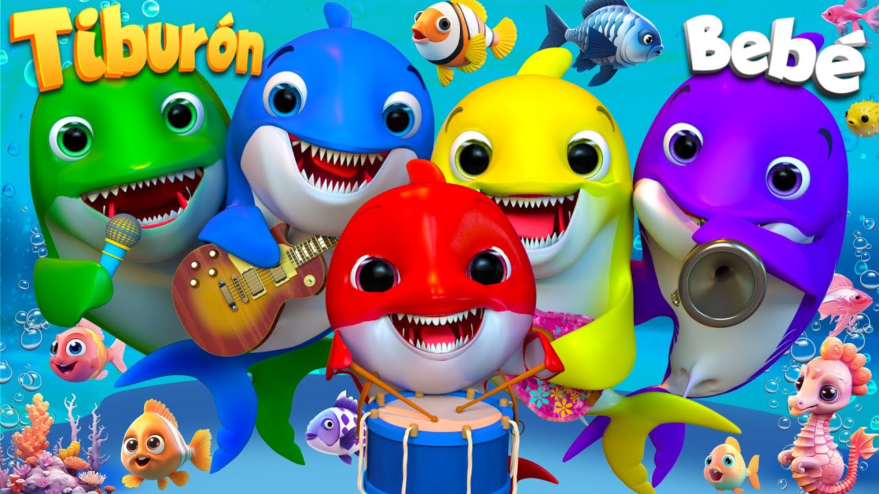 Especial de Tiburón Bebé🦈| Baby Shark en español | Coco Cartoon ...