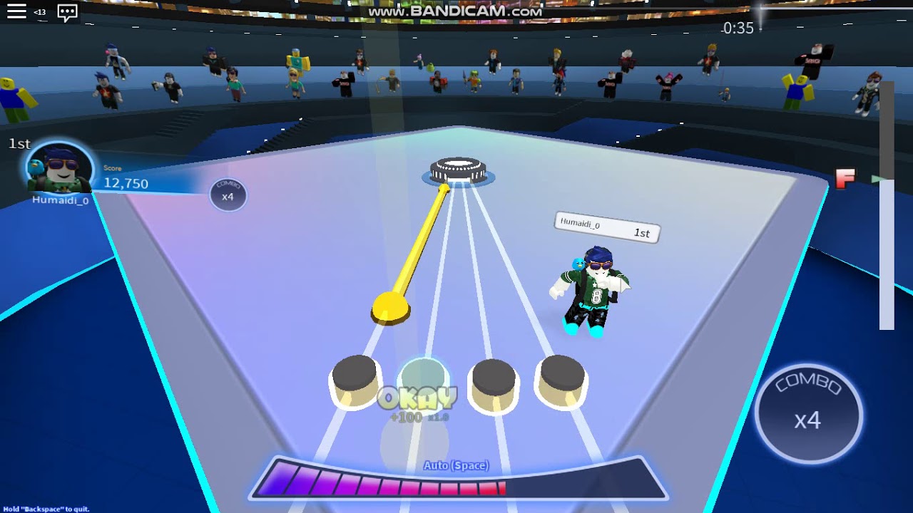 ROBLOX-RoBeats:Playing Robeats w/song - YouTube