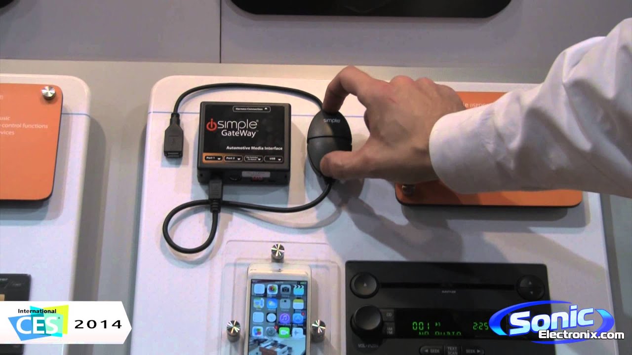 iSimple Smartphone Integration Solutions | CES 2014 - YouTube