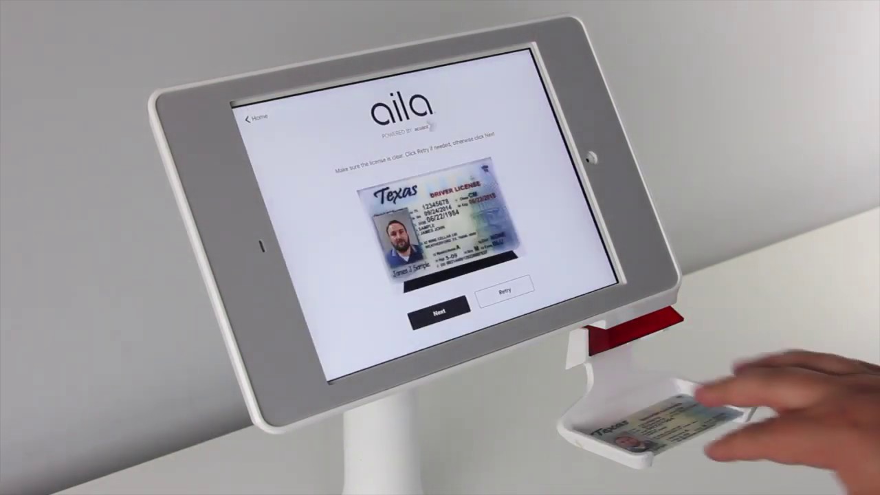 Aila + Acuant: Simple, Secure ID Scanning - YouTube