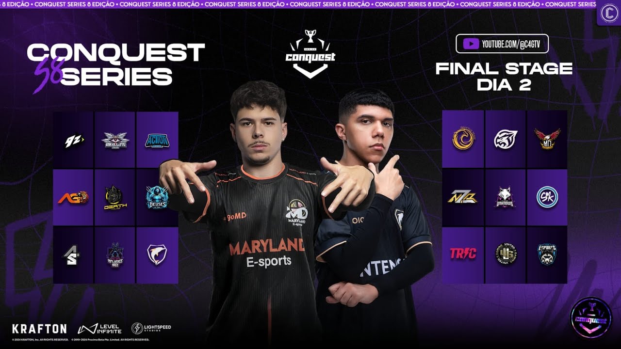 [PTBR] CONQUEST SERIES 8° EDIÇÃO | FINAIS | DIA 2/2 - YouTube