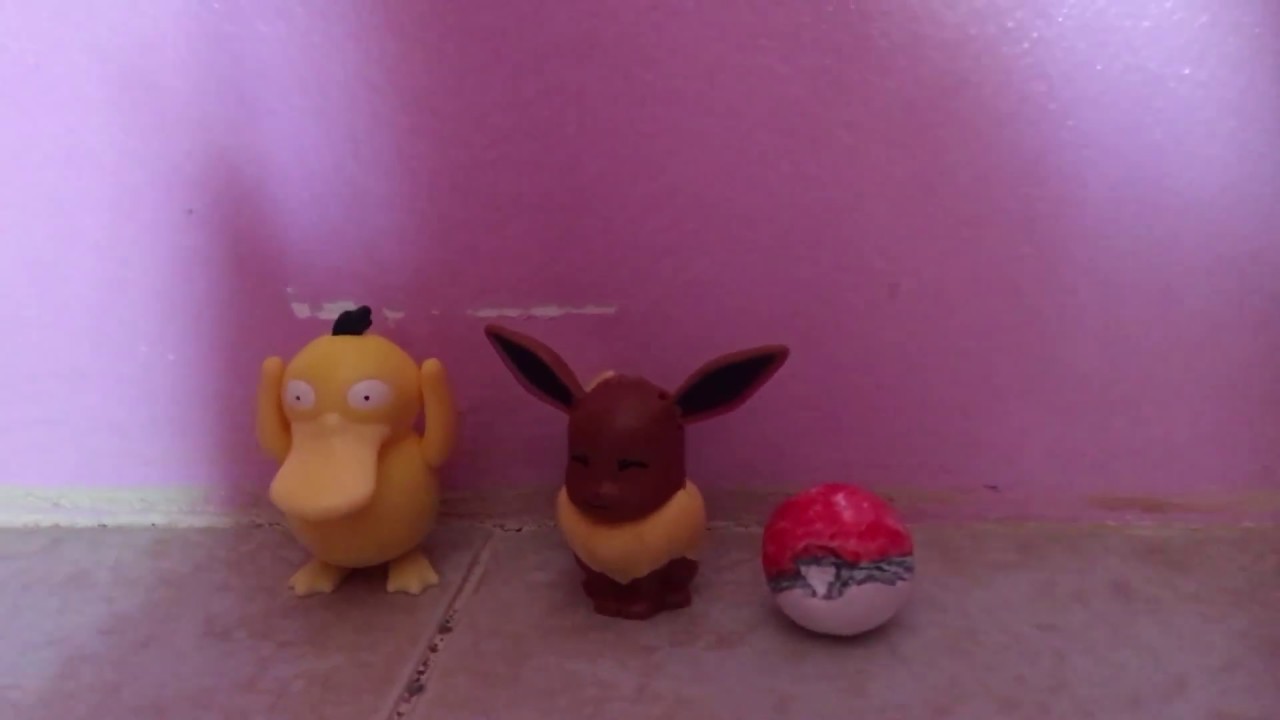 EEVEE AND PSYDUCK IN REAL LIFE - YouTube