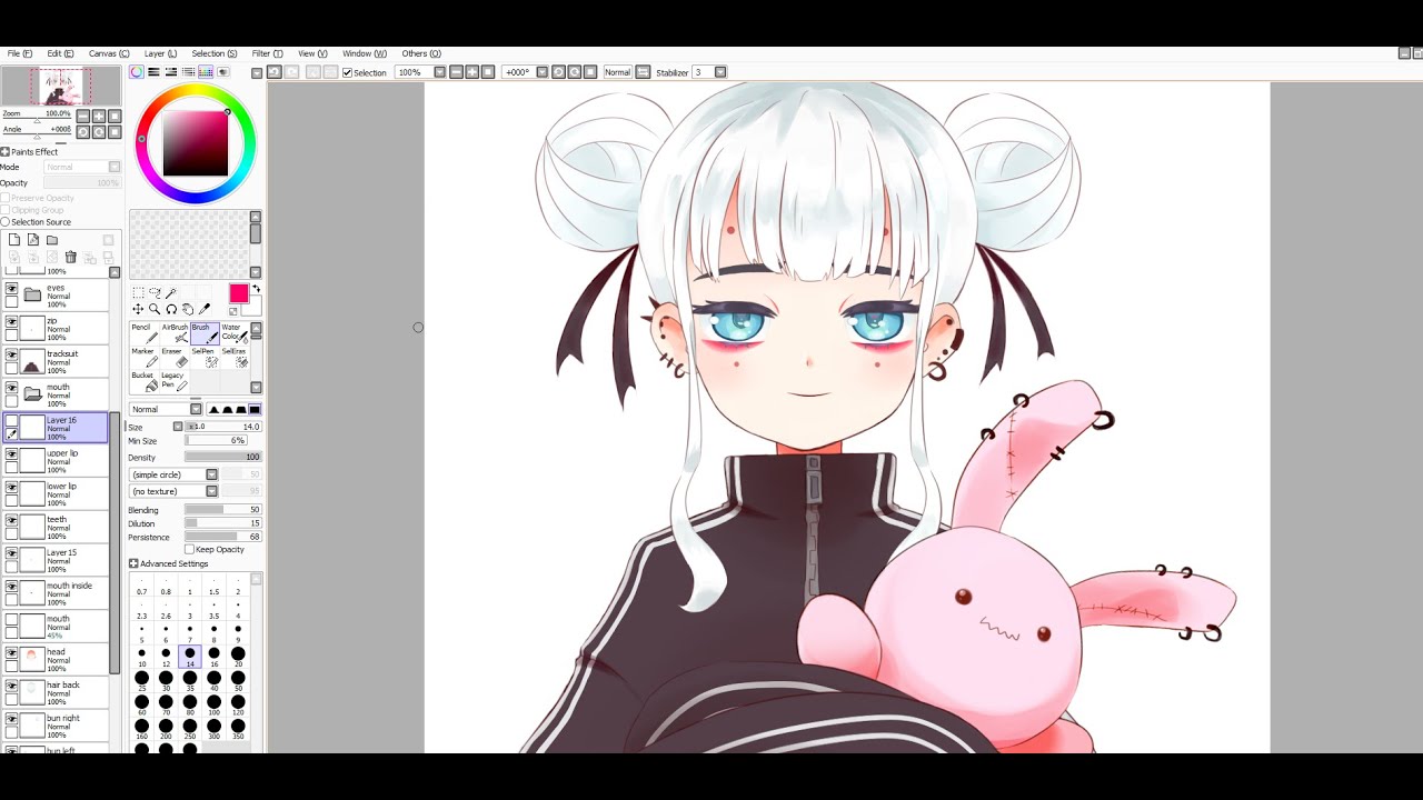 vtuber model layers - YouTube