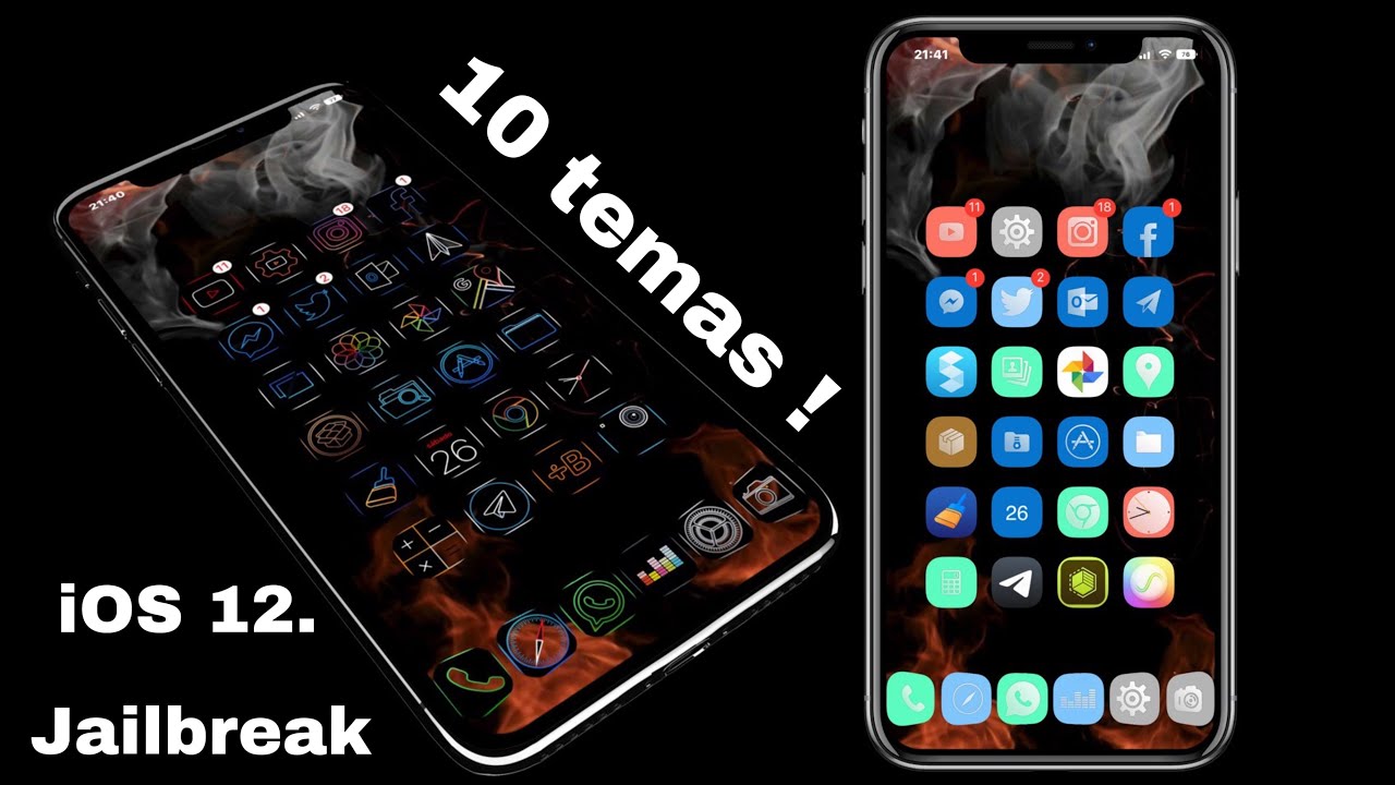 JAILBREAK | 10 TEMAS | IOS 12. - YouTube