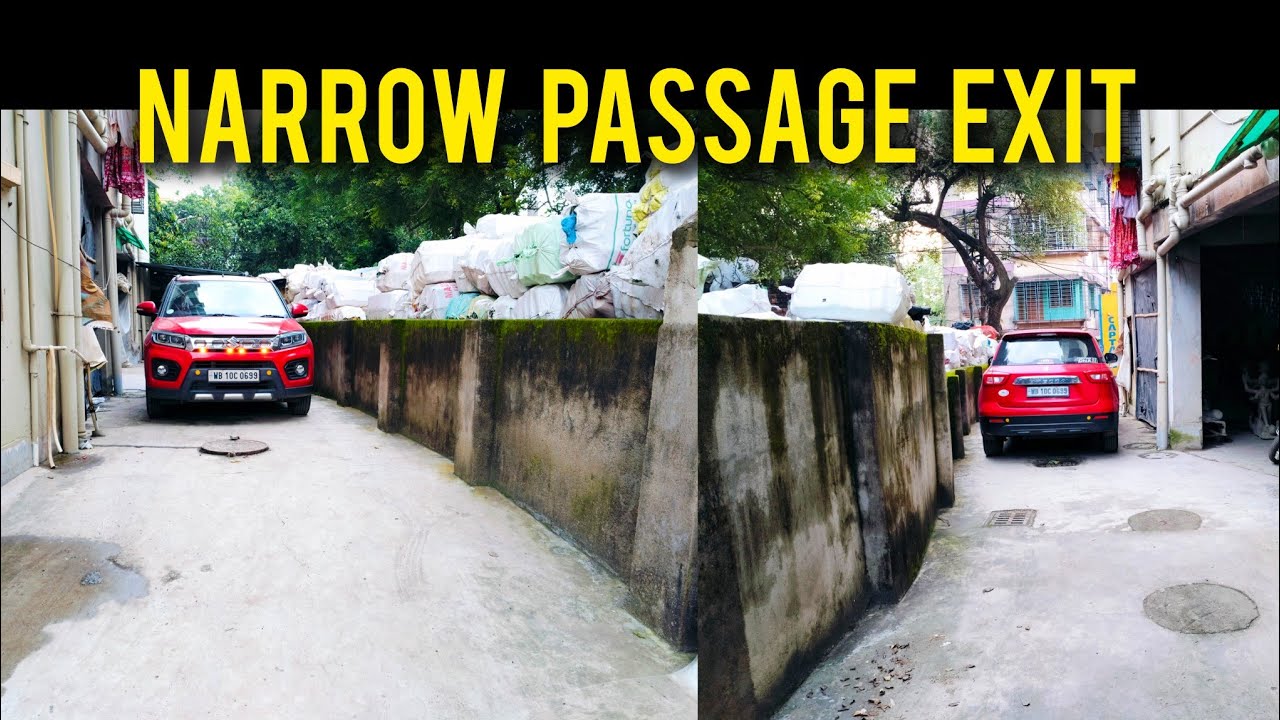 Mastering your driving through narrow lanes I DriveToExplore2.0 - YouTube