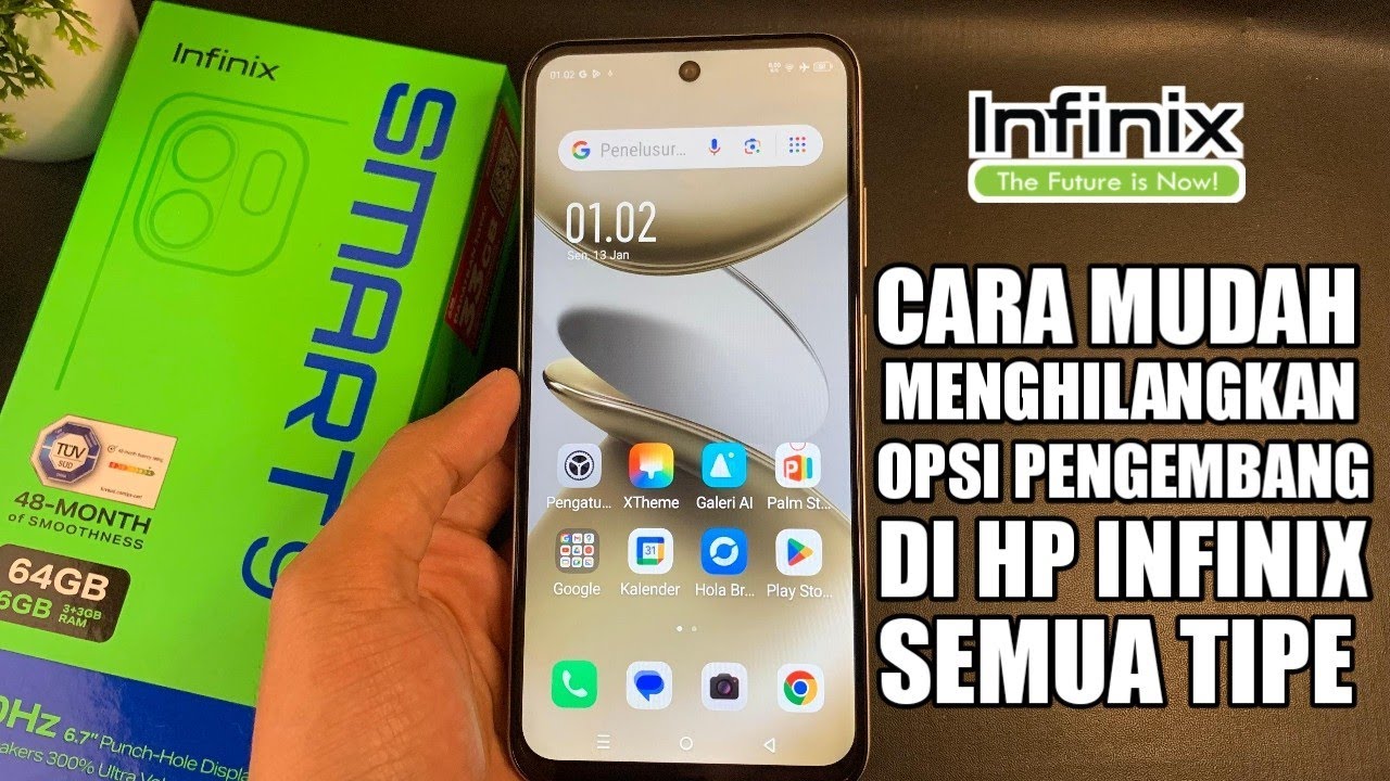Cara Mematikan Opsi Pengembang Di HP Infinix Semua Tipe - YouTube