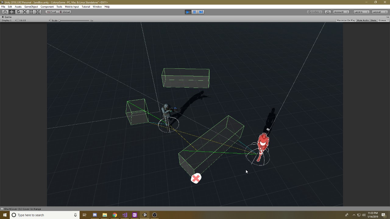 Unity3D - Project Coloni - Dynamic Cover System Progress - YouTube