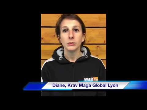 Interview de diane, eleve de krav Maga global KMG LYON - YouTube