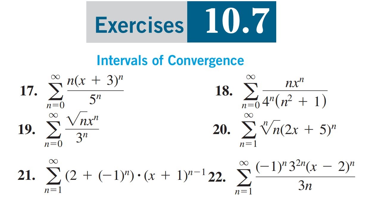 Radius and interval of convergence of pawer series || Thomas calculus ...