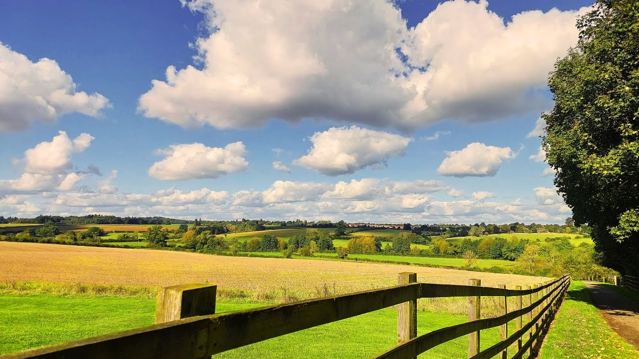 5 Minutes Relaxing Countryside Peaceful Walk With Soothing Mindfulness ...