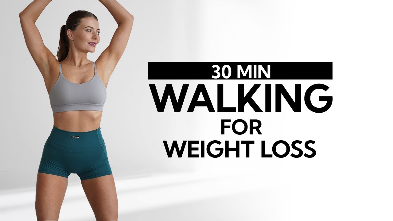 30 MIN WALKING METABOLIC EXERCISES FOR WEIGHT LOSS- No Jumping ...