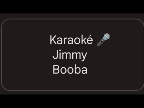 Karaoké 🎤 Jimmy - Booba - YouTube