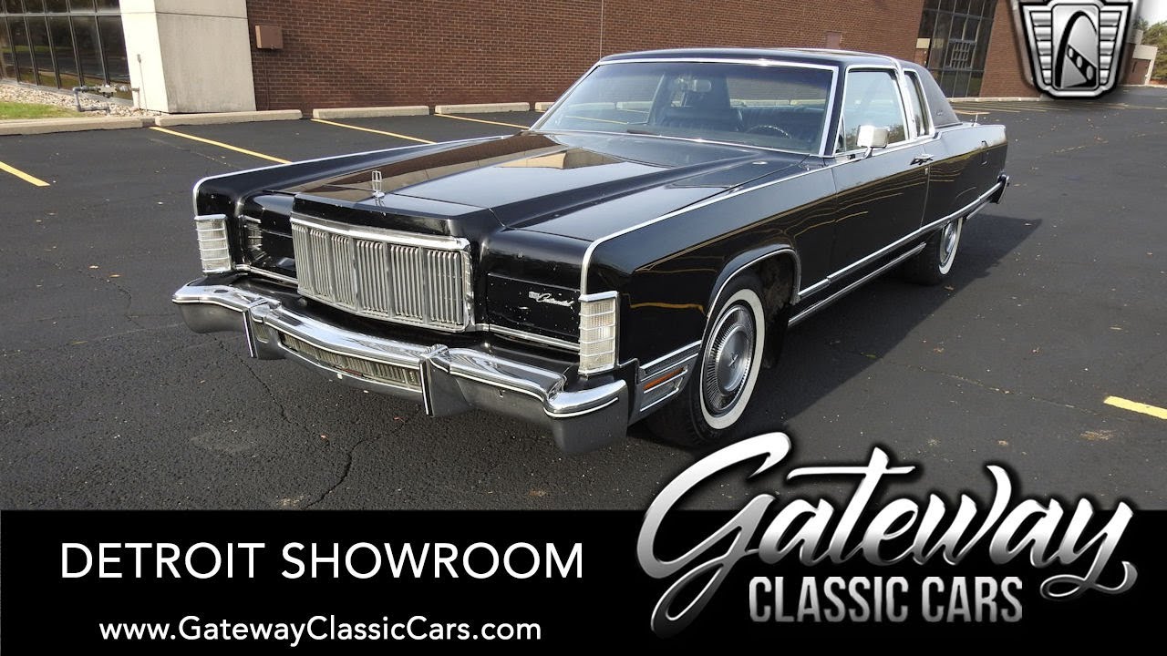 1976 Lincoln Continental Town Coupe Gateway Classic Cars Detroit #1902 ...