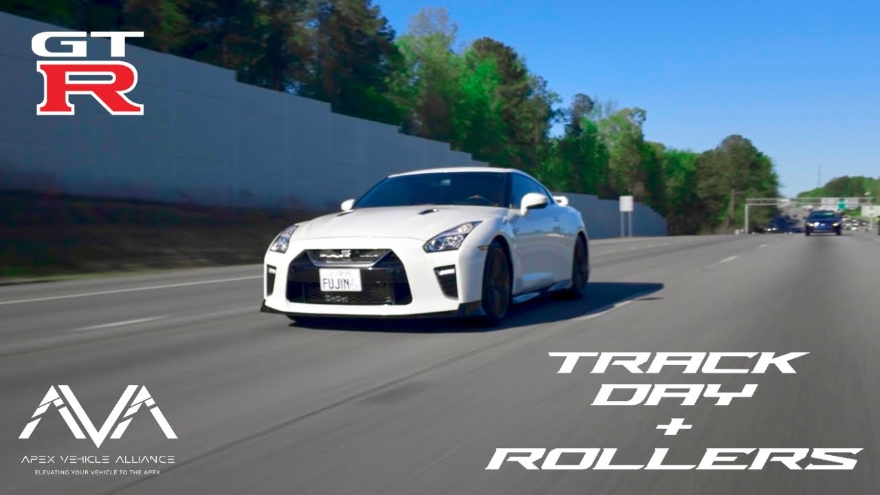 GTR Track Day, Rollers & Hard Pulls - YouTube