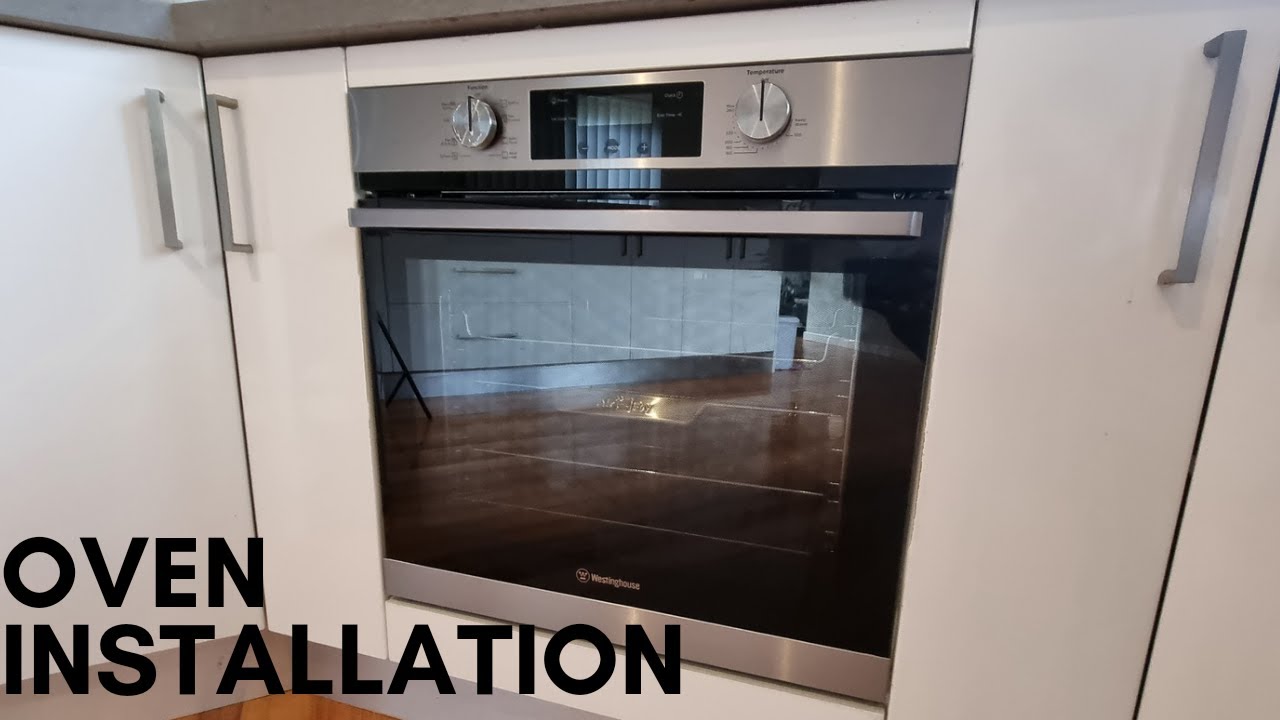 Wall Oven Installation | Kitchen Upgrade - YouTube