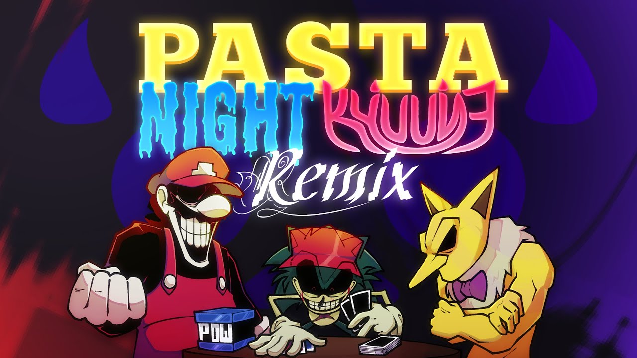 PASTA NIGHT (KYUUNE REMIX) - Friday Night Funkin: Hypno's Lullaby V2 ...