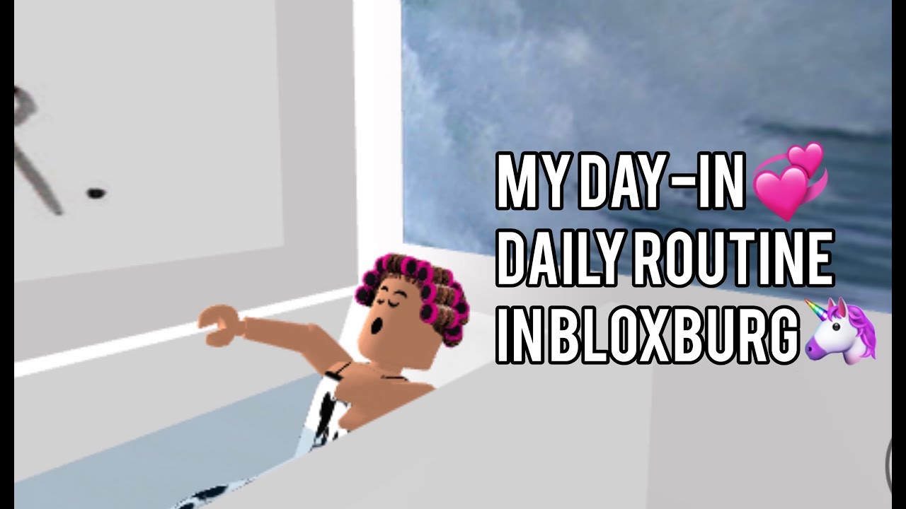 ROBLOX | Bloxburg: My Day-In Daily Routine ! - YouTube