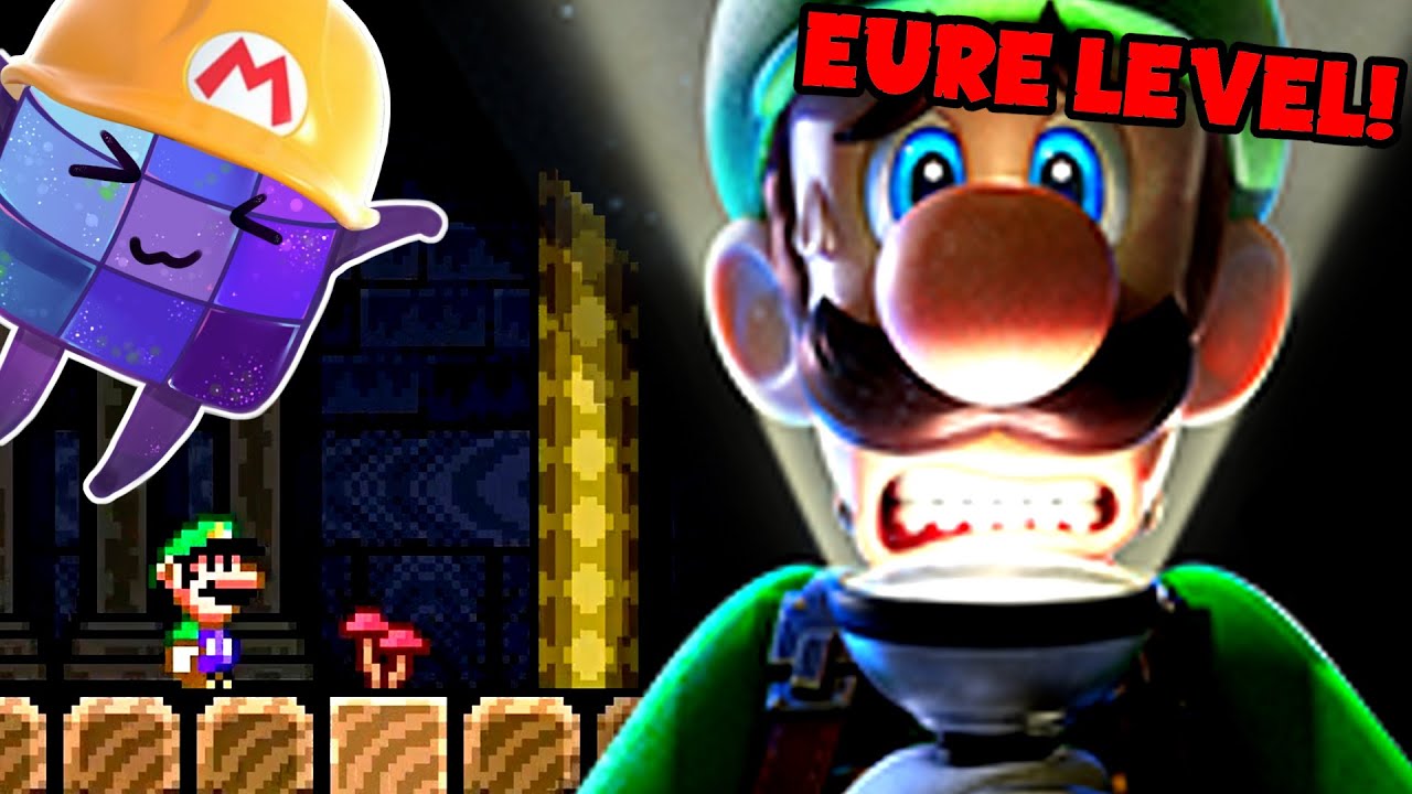 LUIGI vs. SLENDERMAN ⭐️ Mario Maker 2 ~ Eure Level #20 - YouTube