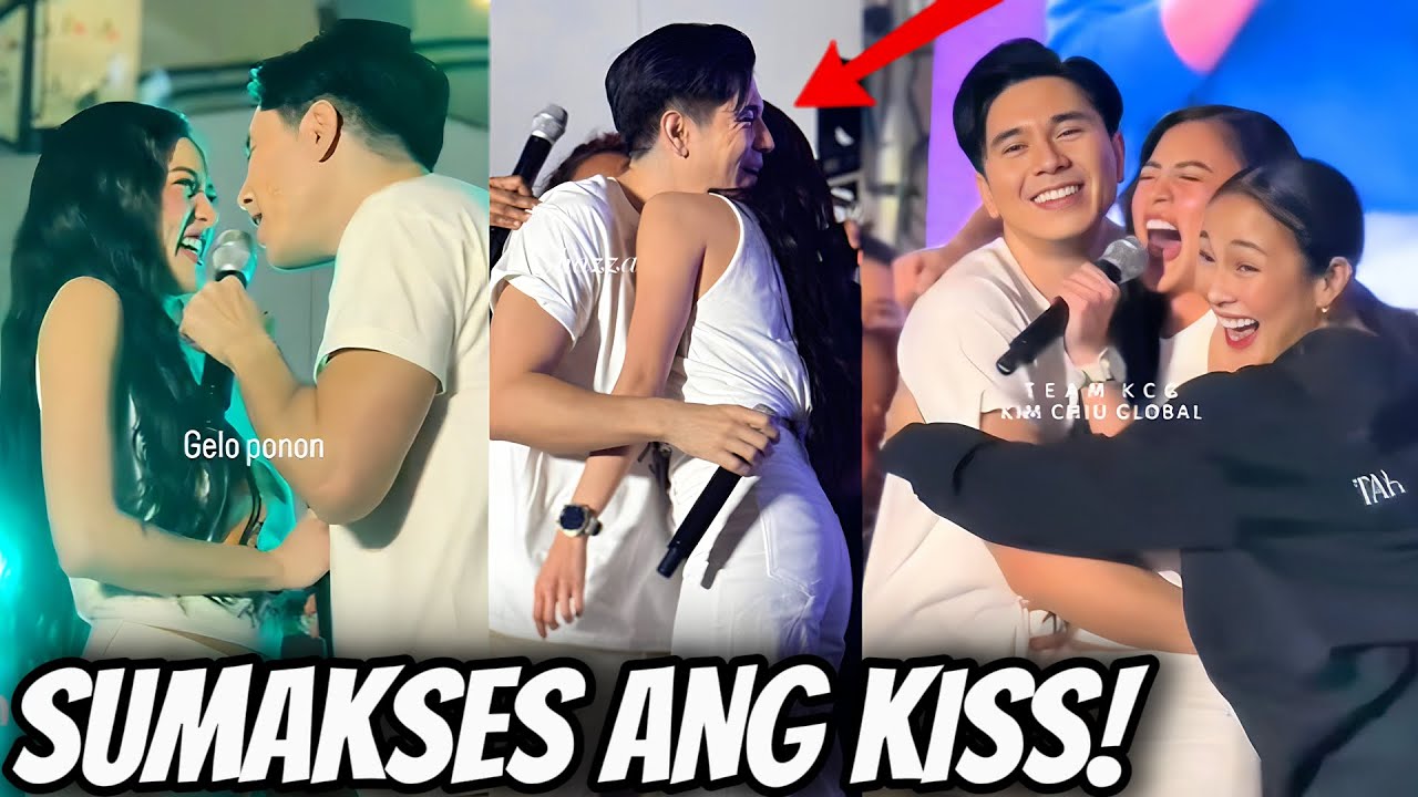 PAULO AVELINO HINALIKAN SI KIM CHIU SA KANILANG MALLSHOW! I FULL ...