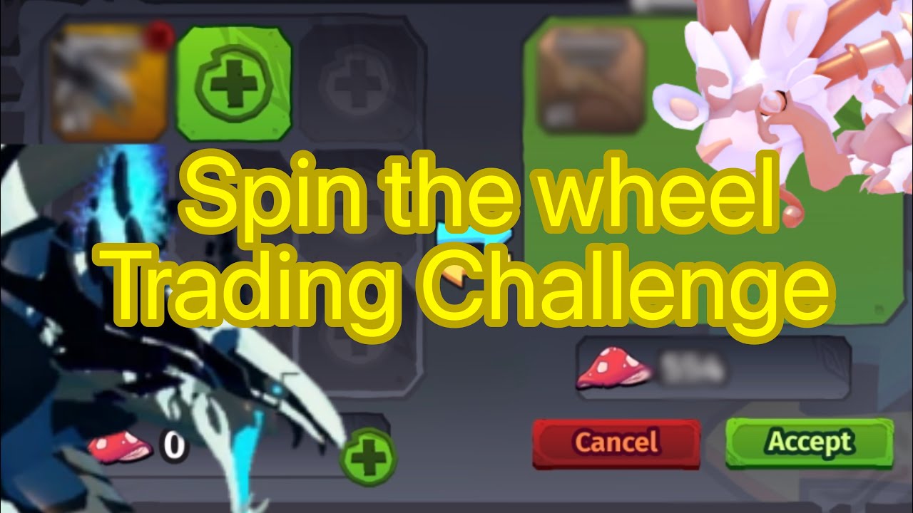 Random Trading Challenge! (Spin the wheel) | Creatures Of Sonaria {CoS ...