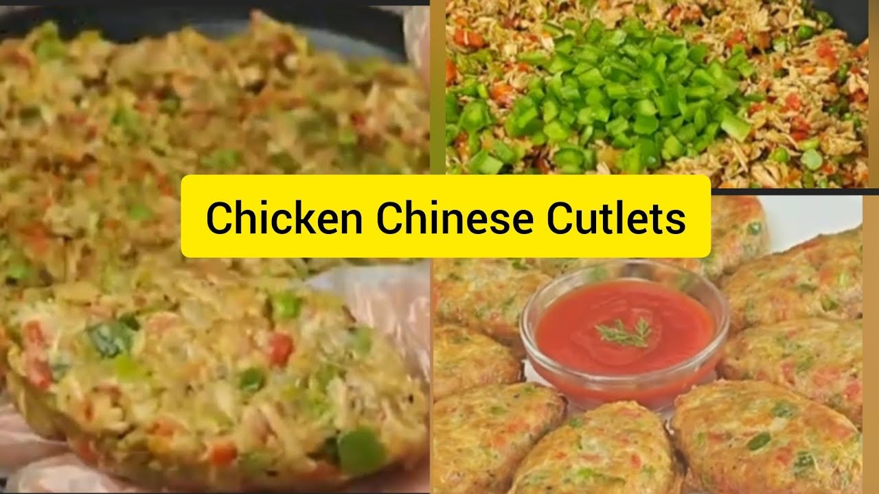 Chicken Chinese Cutlets for starter and Iftar Special recipe |Kids ...