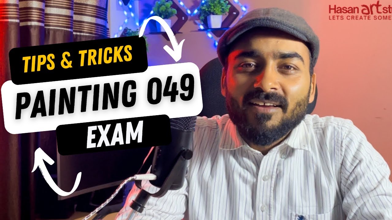 Painting theory exam | Tips and tricks for painting | Important for ...