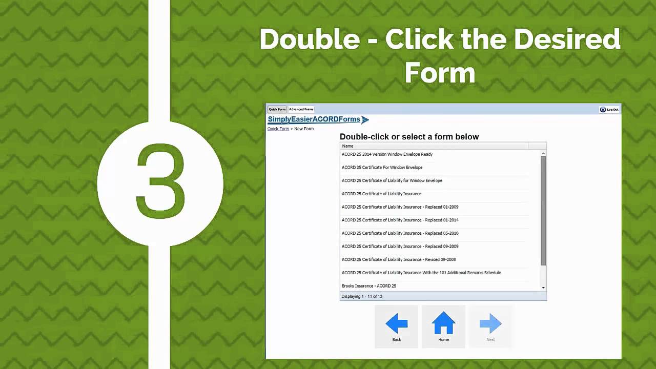 Simply Easier ACORD Forms Quick Forms - YouTube
