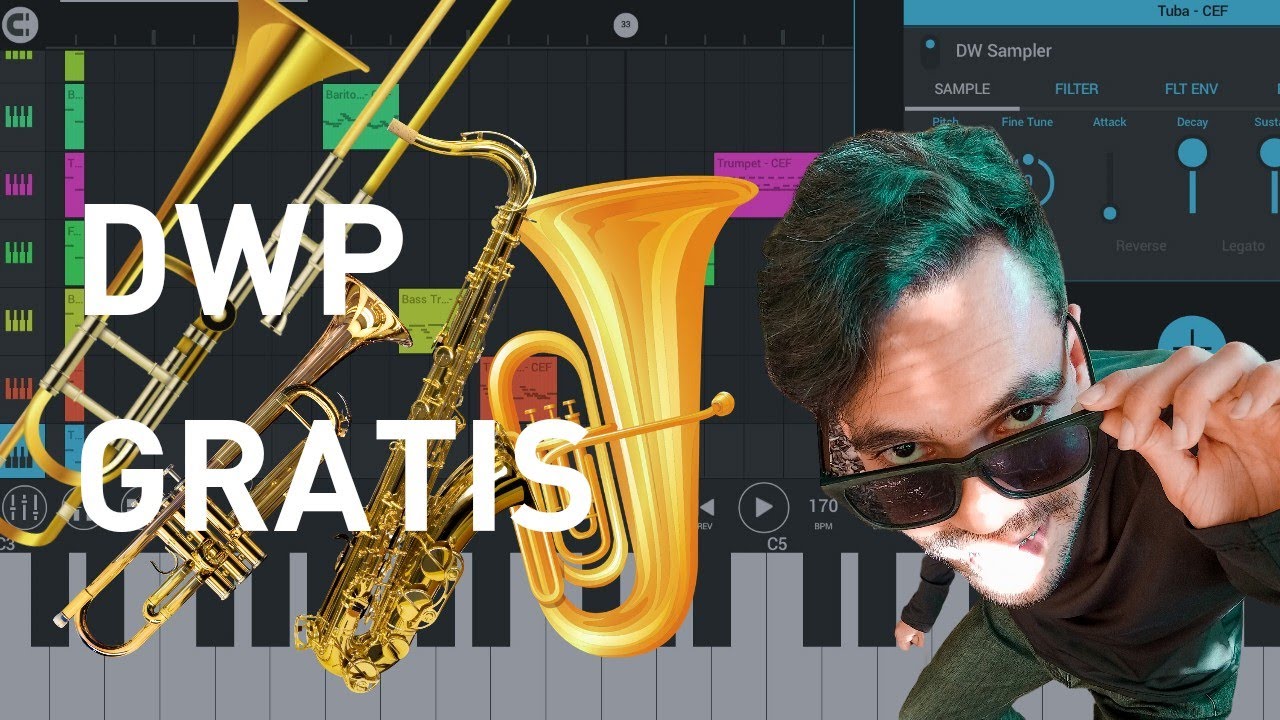 Download DWP instrumentos de sopro - FL STUDIO MOBILE - YouTube