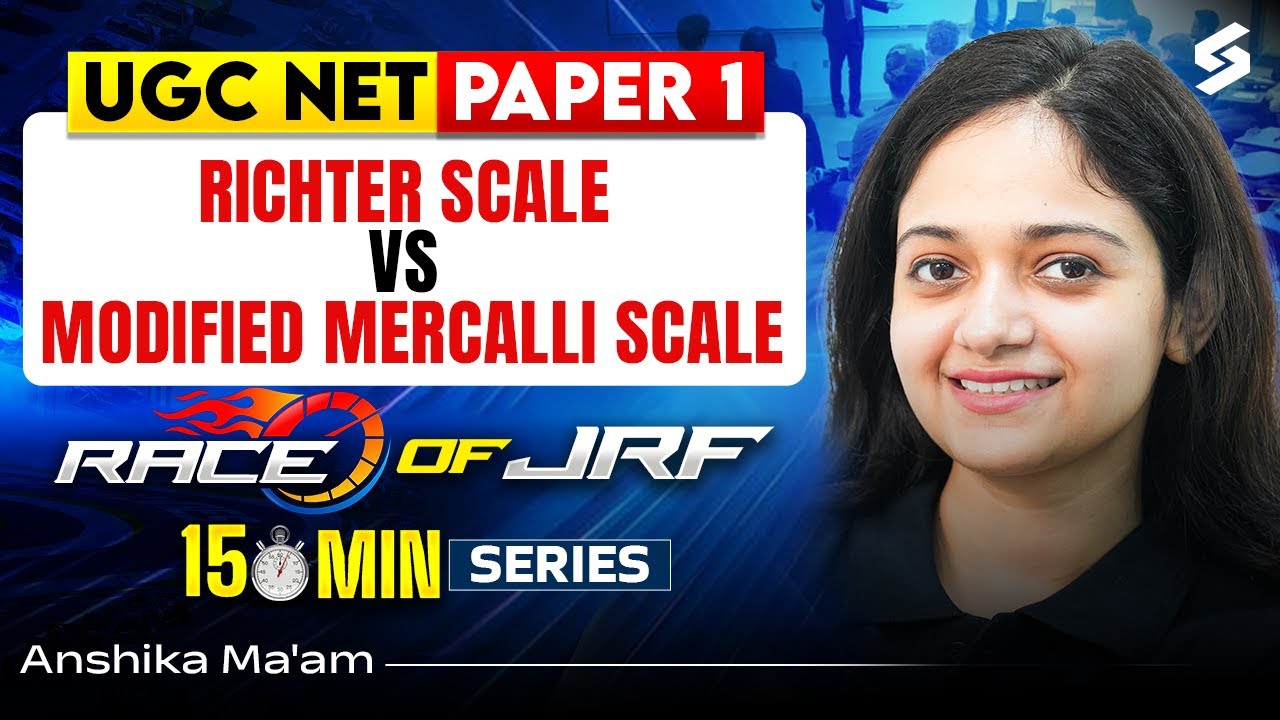 UGC NET Paper 1 | Richter Scale vs Modified Mercalli Scale UGC NET ...