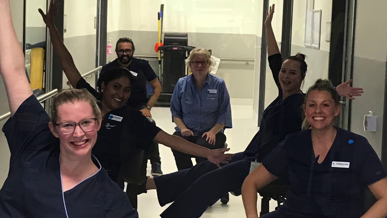 BASS Ward, Frankston Hospital - The GIT up challenge - YouTube