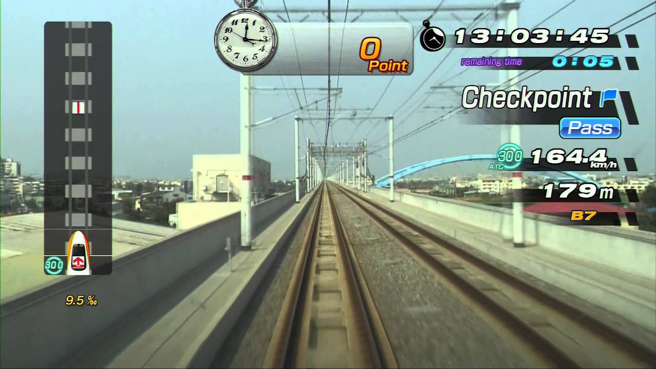 Railfan Taiwan High Speed Rail (PS3) - Trial Driving Mode - Taichung to ...