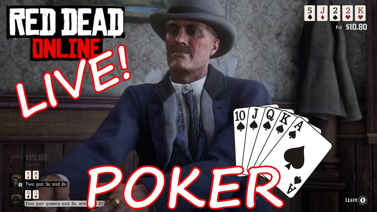 POKER - RDR2 ONLINE LIVE - YouTube