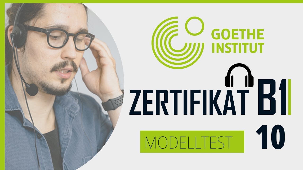 Goethe & ÖSD - Zertifikat B1 NEU - Hören Test mit Lösungen | Modelltest ...