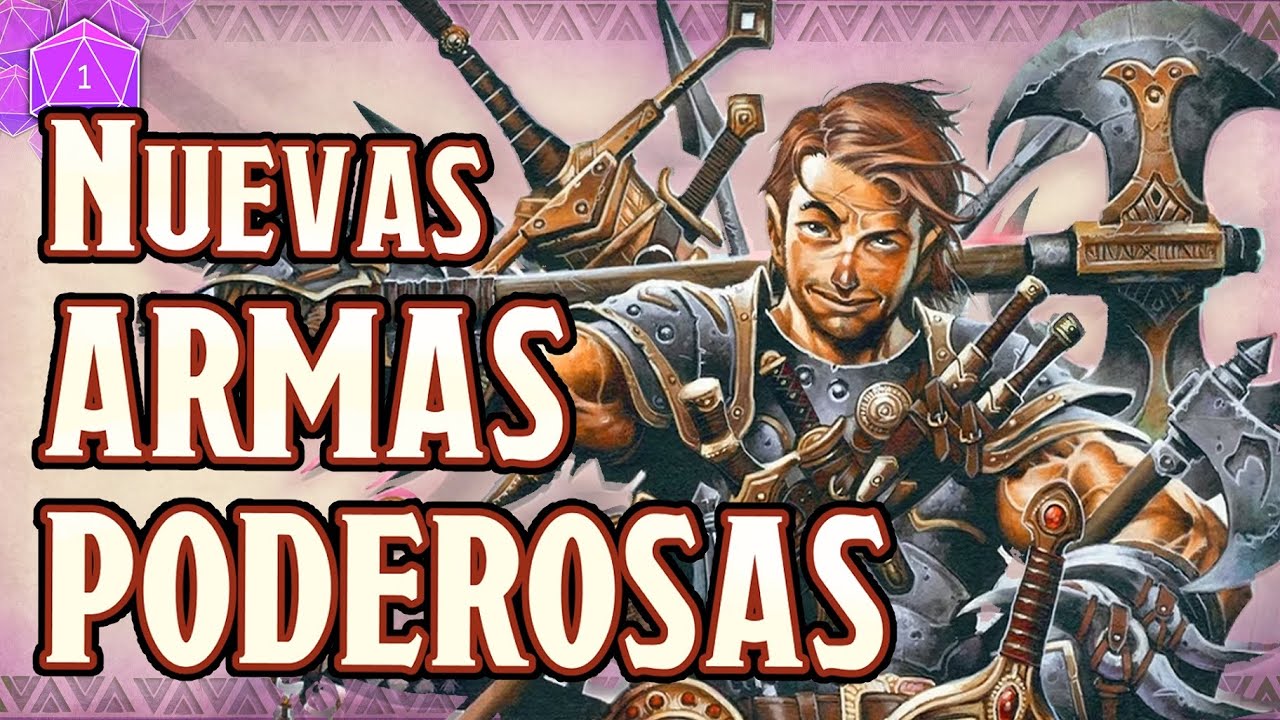 NUEVAS Reglas para ARMAS en D&D 5E | Dominio de armas en ONE DND - YouTube