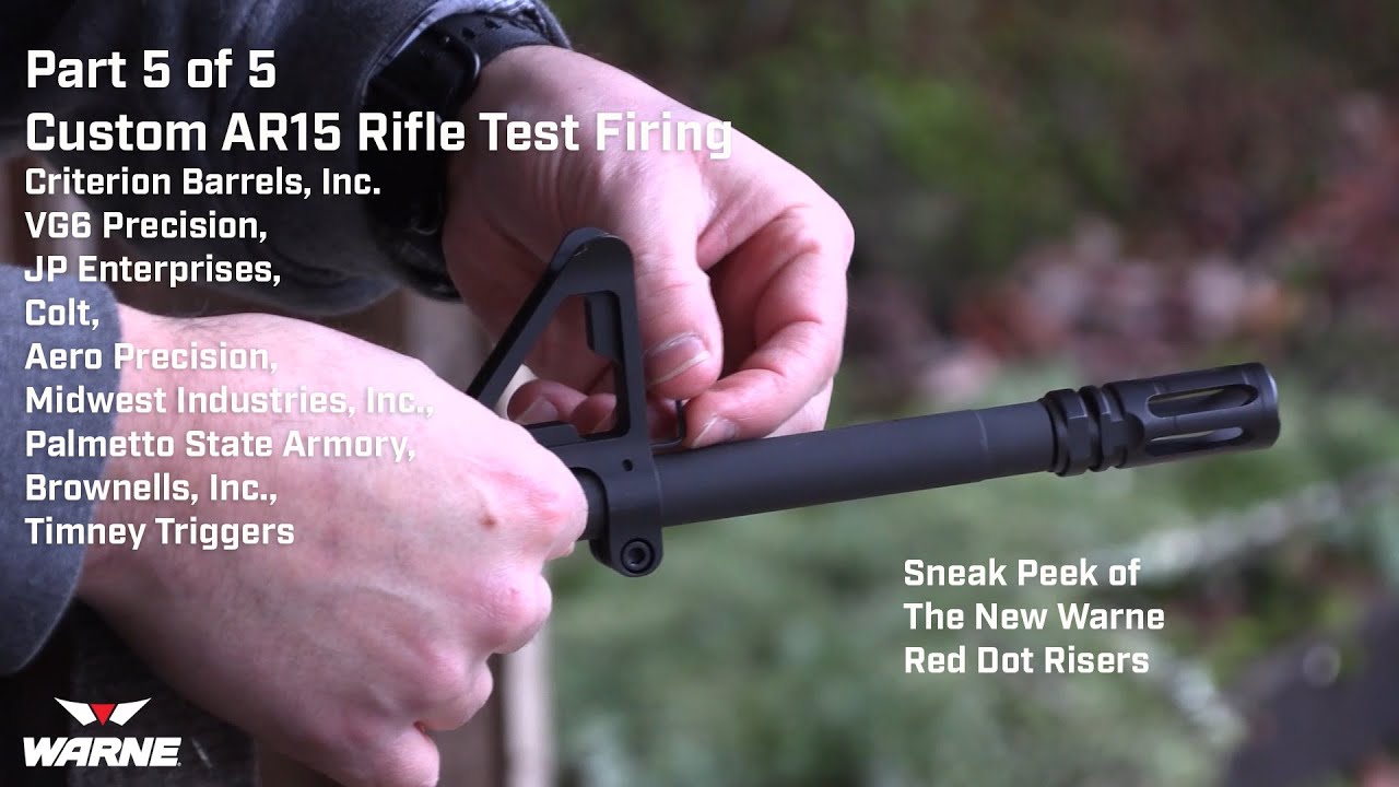 Part 5 of a 5 of the Shot Show custom rifle build. Modern Retro AR-15 ...