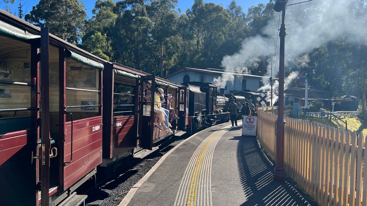 Dangling Legs on Puffing Billy: A Fun and Scenic Ride - YouTube