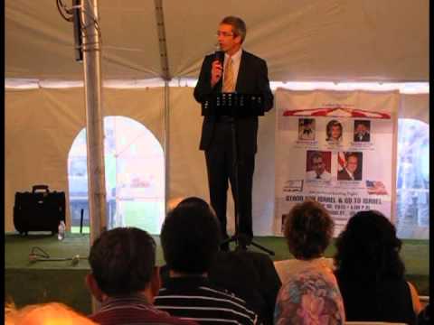 Consul General of Israel Roey Gilad speaking in Joliet, IL- Stand With ...
