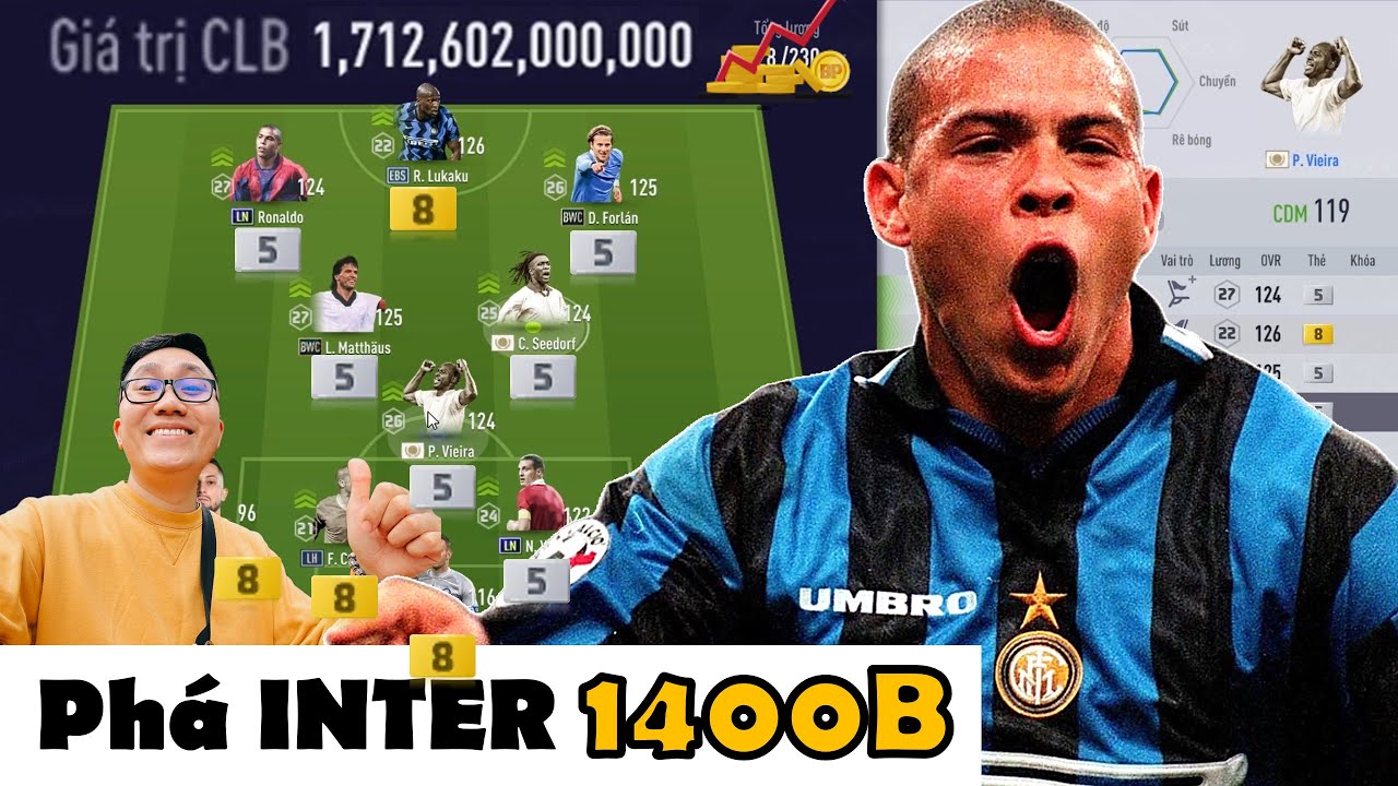 Phá Sạch 1400 Tỷ I Love Xây Dựng Siêu Đội Hình INTER MILAN Cực Mạnh FO4 ...