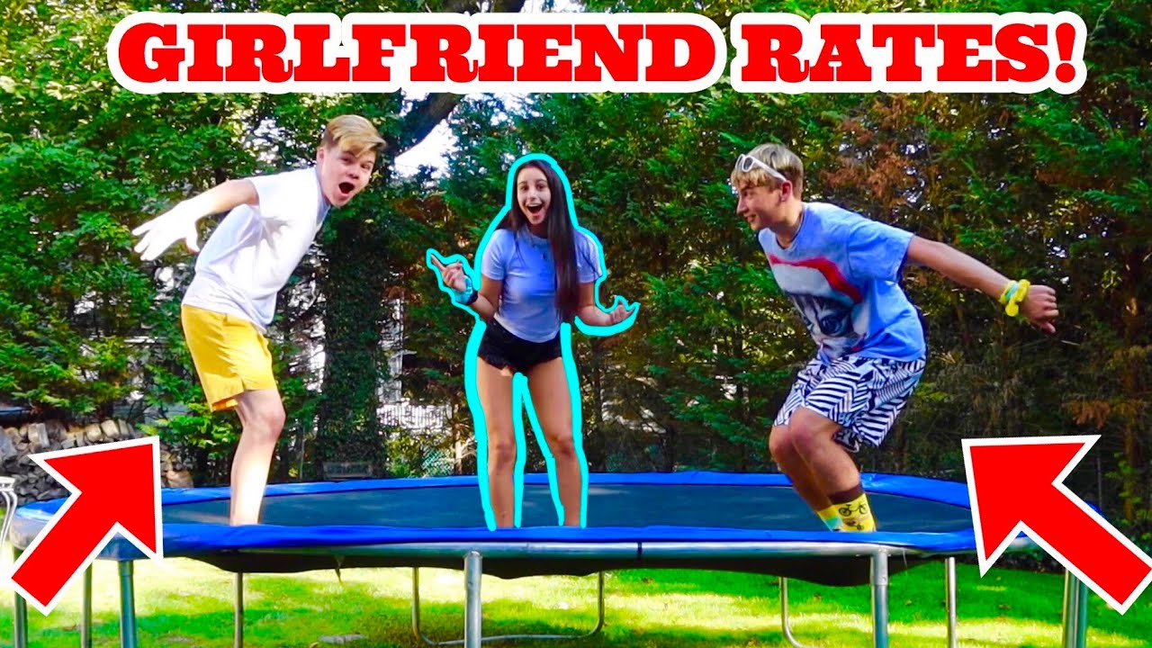 GIRLFRIEND RATES OUR TRAMPOLINE FLIPS! *Soloflow VS Jack Doherty* - YouTube
