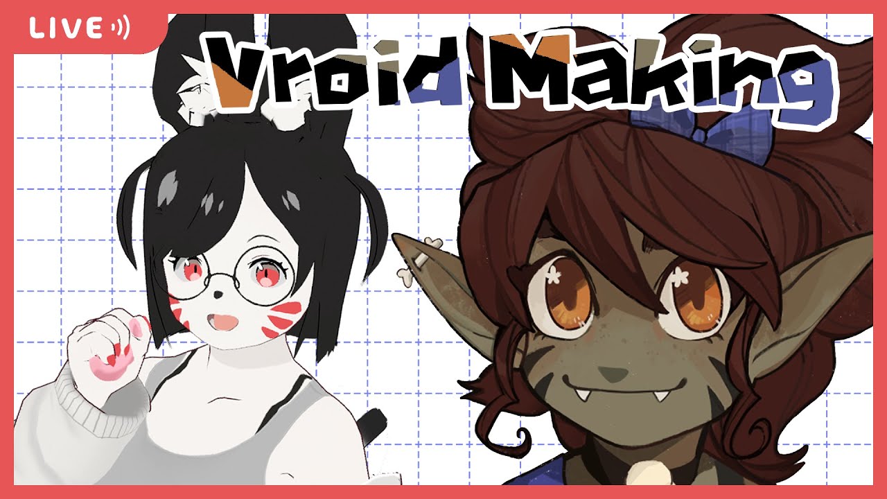 [tomatomagica] Goblin Vtuber Vroid Making - YouTube