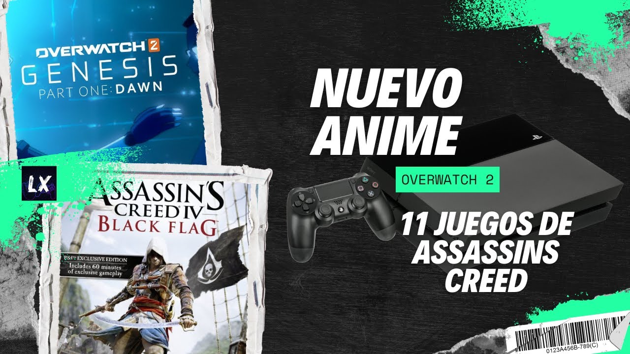 🔥-NUEVO ANIME de Overwatch + 11 JUEGOS de Assassins Creed , Noticias ...