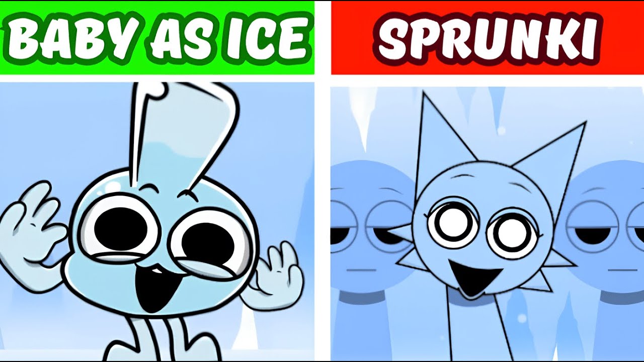 Incredibox:Sprunki Babies AS ICE VS SPRUNKI ICE NEW VERSION - YouTube